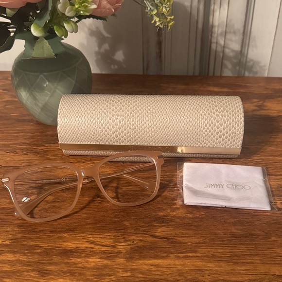 Jimmy Choo | Accessories | Jimmy Choo Womens Eyeglasses Frame Jc81 35j ...